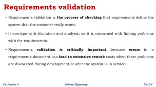 Unit 2 - Lecture 4 - Requirements validation – Requirements management.pdf