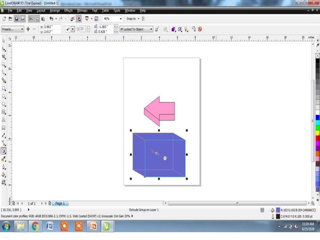 Drawing and Selecting Through Line | PPT