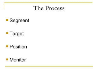 Unit2 market segmentation1 | PPT
