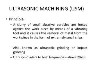 Unit 2 mechanical energy based process | PPTX