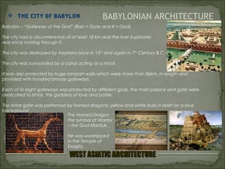 Unit 2- Mesopotamia civilization architectural analysis | PDF