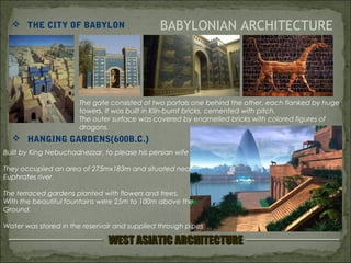 Unit 2- Mesopotamia civilization architectural analysis | PDF