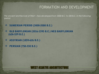 Unit 2- Mesopotamia civilization architectural analysis | PDF
