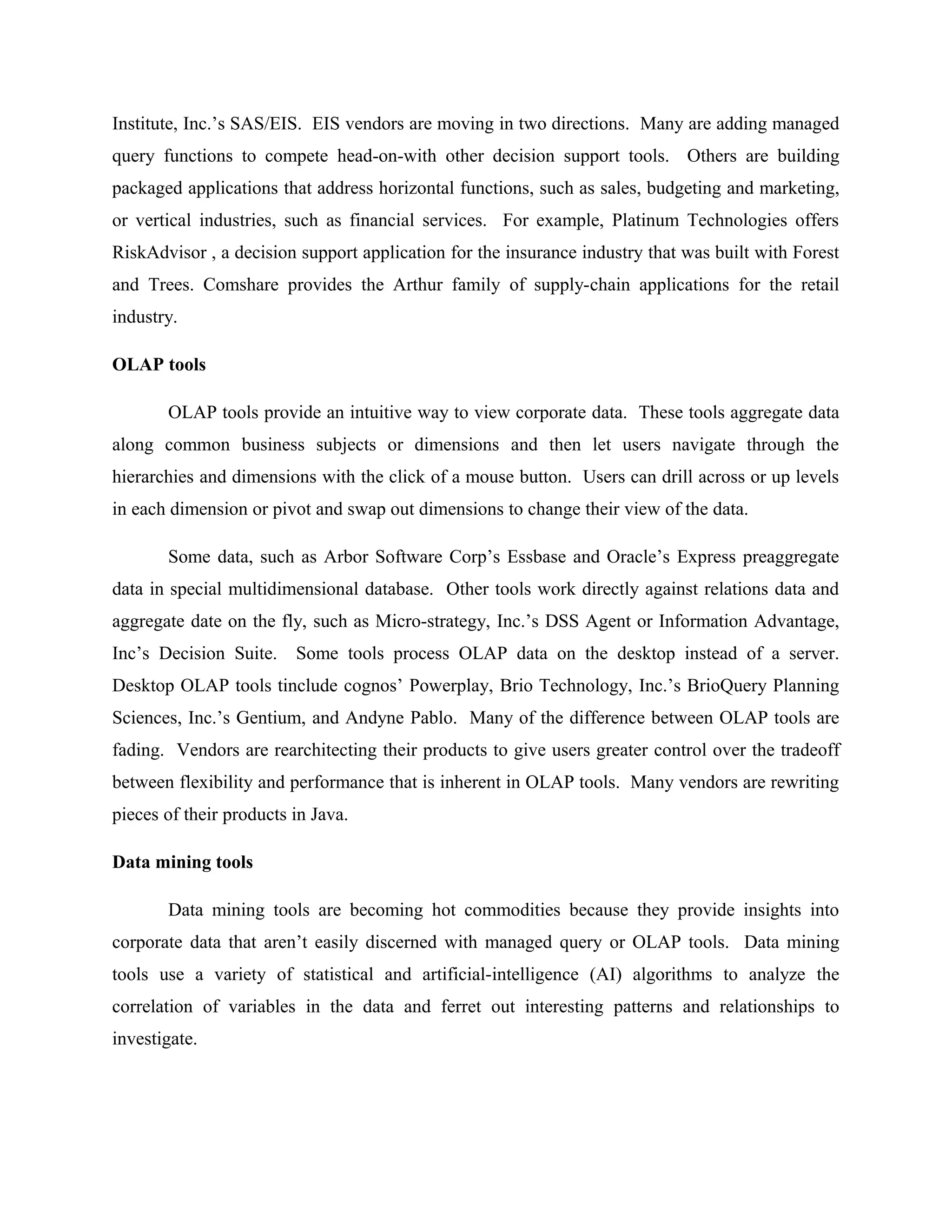 business analysis-Data warehousing | DOC