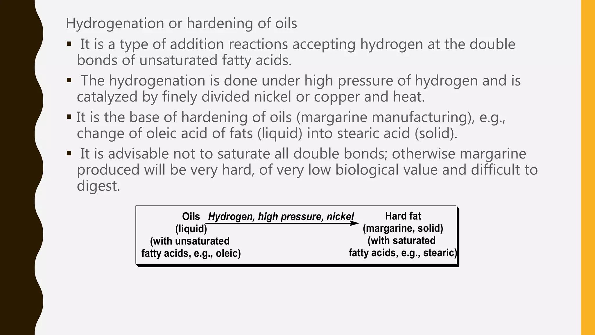Chemical and Physical properties of Oil and Fat (Unit 2) | PPTX