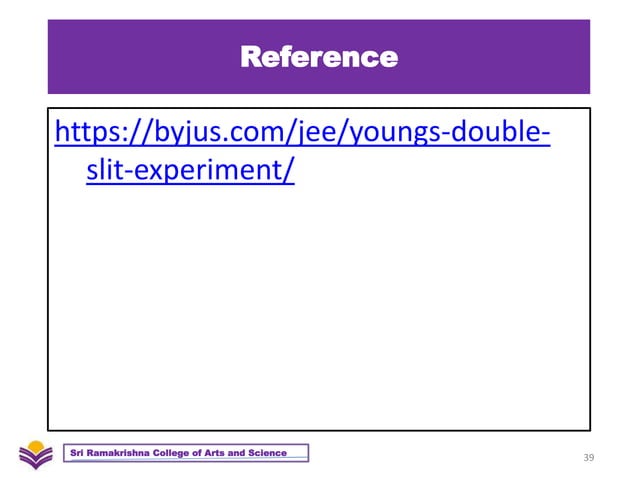 23PH301 - Optics - Unit 2 - Interference | PPTX