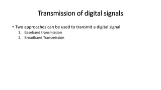 UNIT 2- UNDERSTANDING DIGITAL SIGNALS PART 2 | PPTX