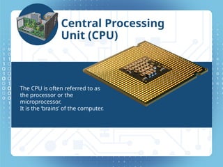 UNIT 2 - PARTS OF A COMPUTER (HardwareS) | PPTX