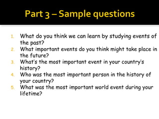 Unit 2 past events and history | PPS