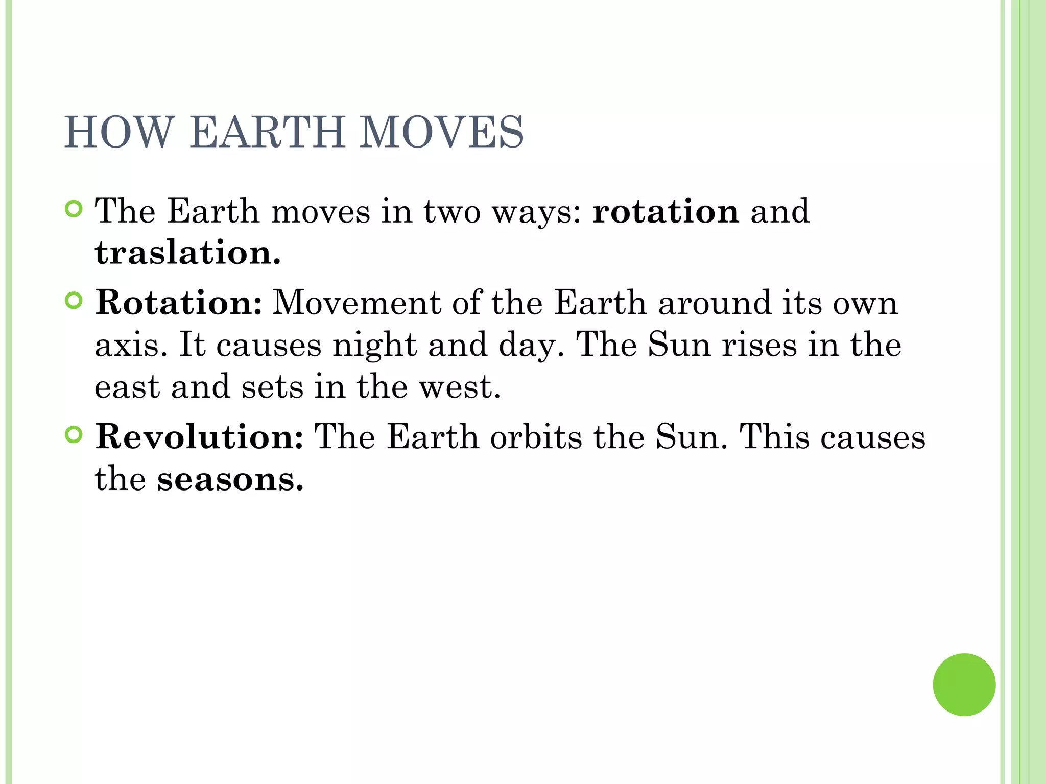 Unit 2 Planet Earth | PPT