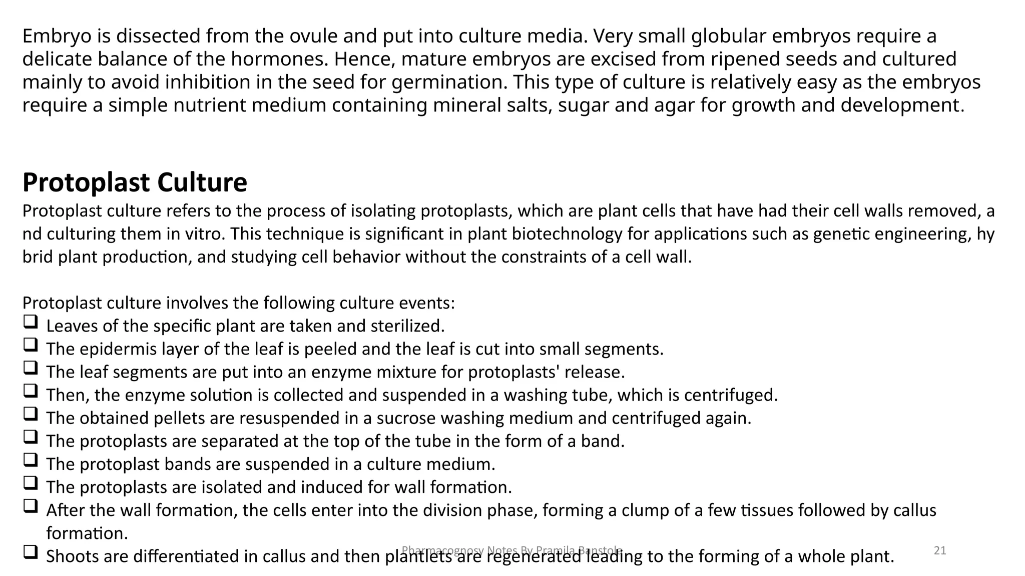 Plant Tissue Culture : Introduction, Types, Application, GHPP, Plant ...
