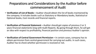 Unit 2 Preparations Before Auditing | PPTX