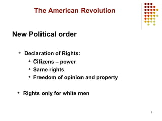 Unit 2 - The American Revolution | PPT