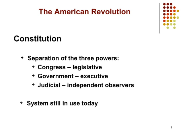 Unit 2 - The American Revolution | PPT