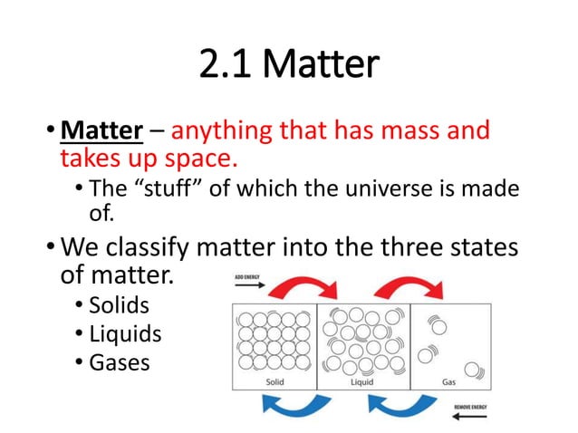 Unit 2 Properties of Matter | PPT