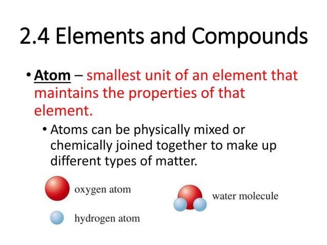 Unit 2 Properties of Matter | PPT