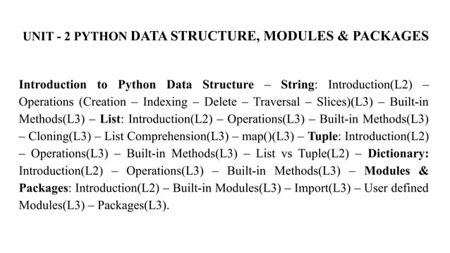 UNIT 2 - PYTHON FOR DATASCIENCE UNDER PROCEESING DATA .pptx