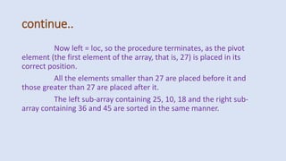 Unit 2 - Quick Sort.pptx