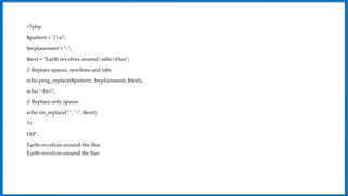 Unit 2 - Regular Expression.pptx | Programming Languages | Computing
