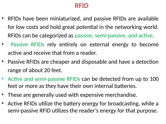 Unit 2 - S9 RFID SRM NOTES PPT EEE NOTES | PPTX