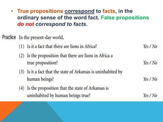 Unit 2: Sentences, Utterances, and Propositions | PPTX
