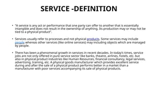unit 2- service and product.pptx operation | PPTX