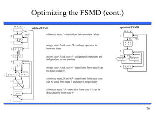 Unit 2 - Single Purpose Processors | PPTX