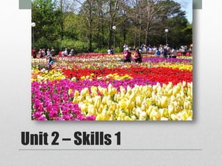 New English 6, Unit 2 - skills 1 | PPTX