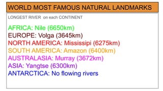 Unit 2 social science earth landmarks (3) | PPT