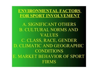 Unit 2 Sport Consumer Behavior | PPTX