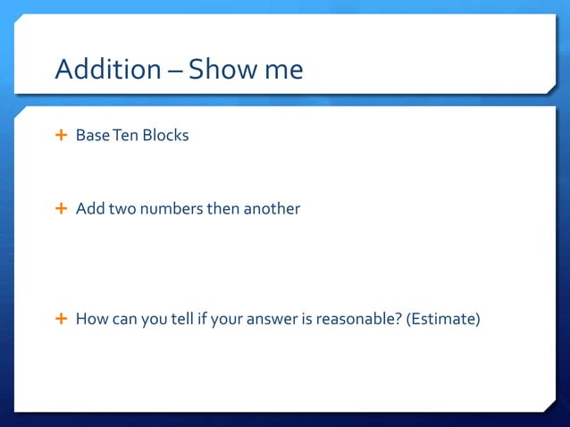 Unit 2 Addition, Subtraction, and Multiplication | PPTX