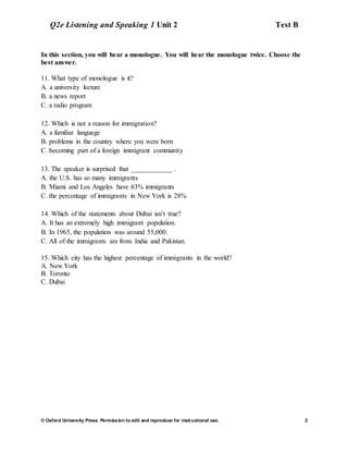Unit2 test-b | DOCX