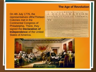 Unit 2-The age of revolution | PDF