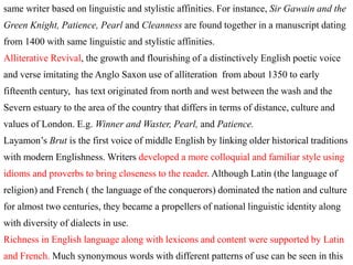 Unit 2- The beginning of English.pptx from history of English ...