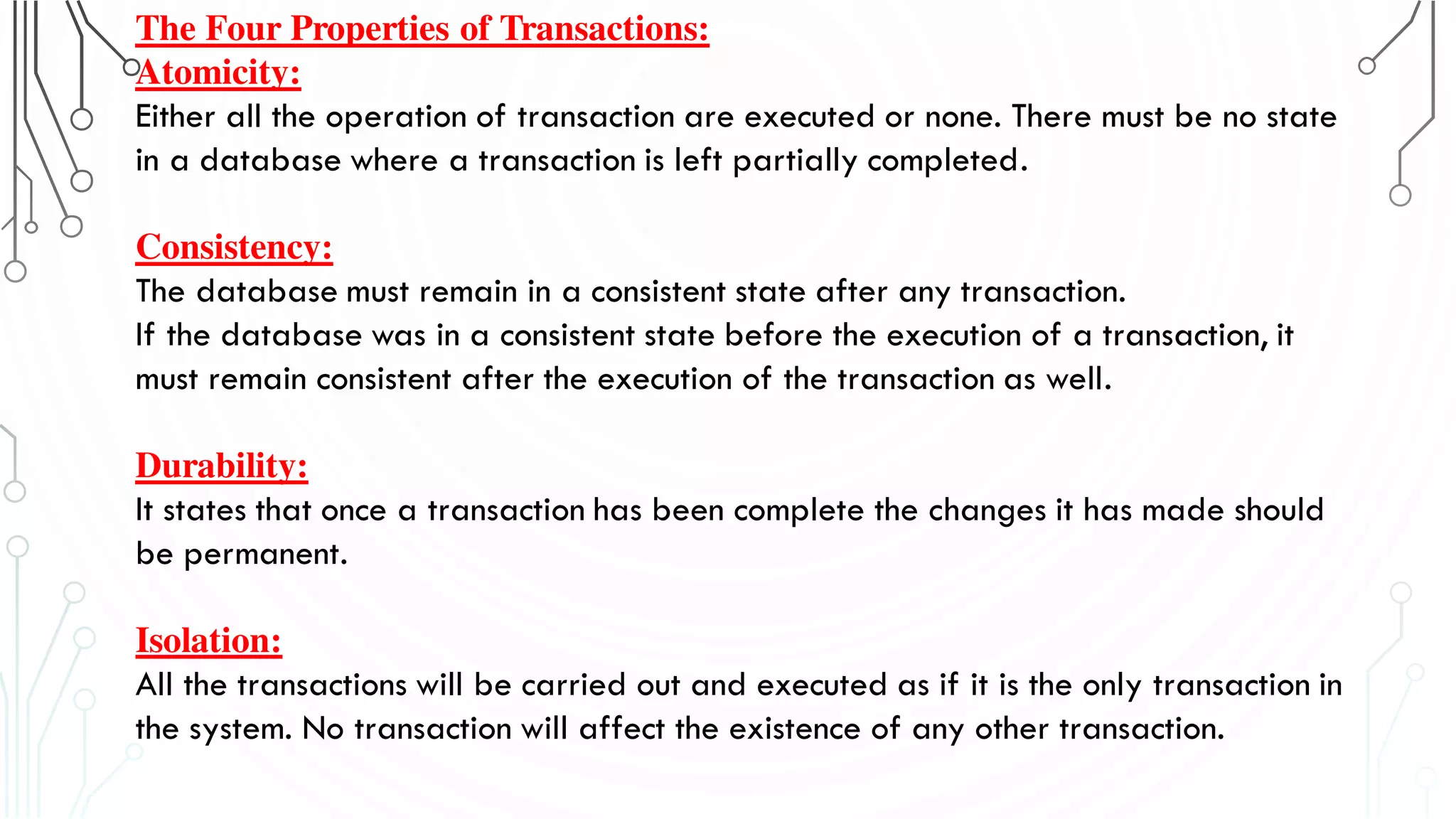 Unit 2 Transaction Concepts And Concurrency Concepts 1 Pdf