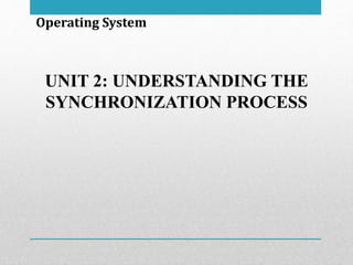 UNIT 2-UNDERSTANDING THE SYNCHRONIZATION PROCESS.pptx
