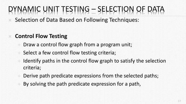 Unit 2 Unit Testing Ppt