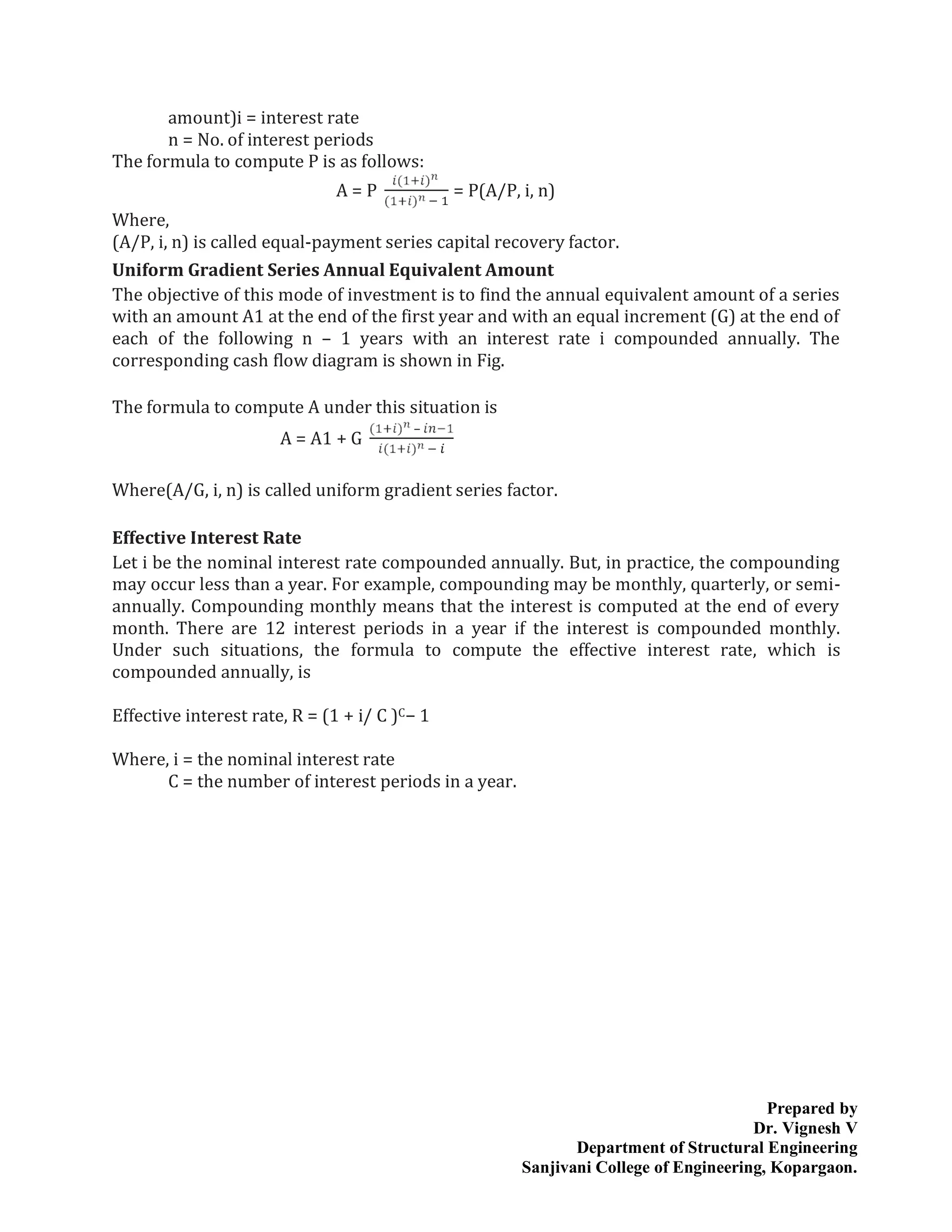 Unit 2- Value Engineering and Time Value of Money | PDF