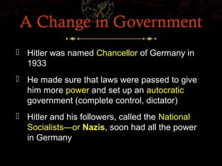 Unit 2 wwii- rise of nazism | PPT | Death, Injury, or Military Conflict ...