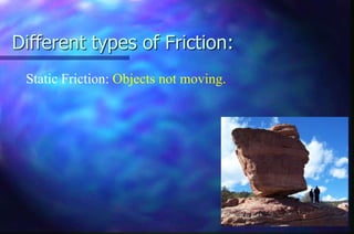 Unit 20 - Forces And Friction | PPTX