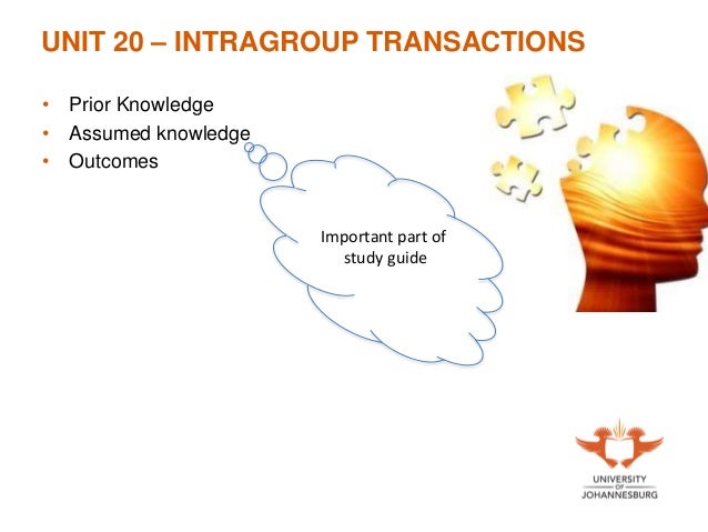 Unit 20 intra-group transactions slides