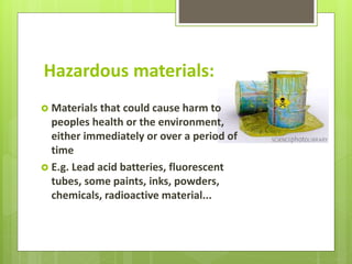 Unit 205 Materials Arising from the Recycling Industry | PPT