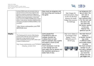 Unit 20 brief 1 task 2_worksheet | PPT