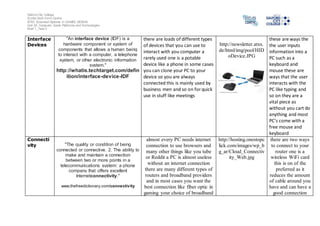 Unit 20 brief 1 task 2_worksheet | PPT