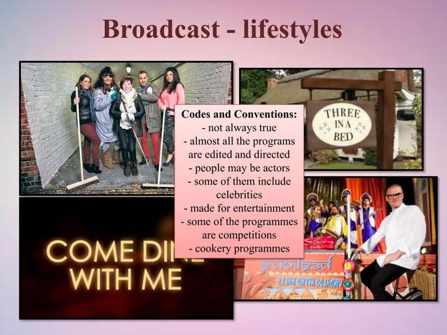 Factual Production Formats | PPT