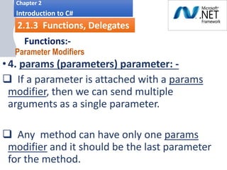 Unit2_1.pptx Introduction to C# Language features | PPT