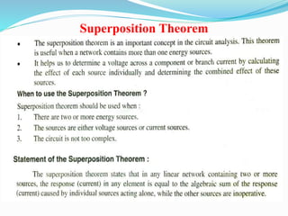 network analysis theorem network analysis theorem | PDF