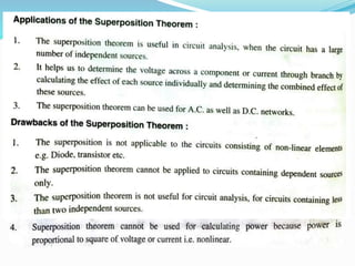 network analysis theorem network analysis theorem | PDF
