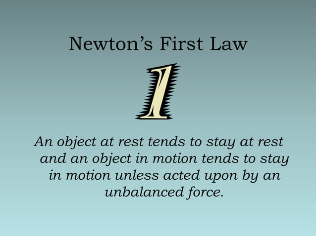 Unit 21- Newtons Laws | PPTX | Physics | Science