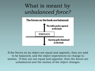 Unit 21- Newtons Laws | PPTX | Physics | Science